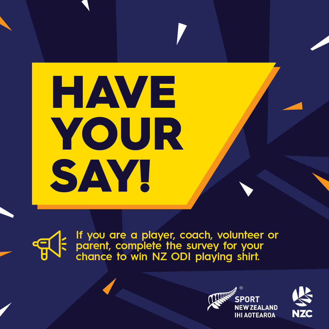 Have your Voice heard! – NZ Cricket Voice of the Participant 2022/23 ...